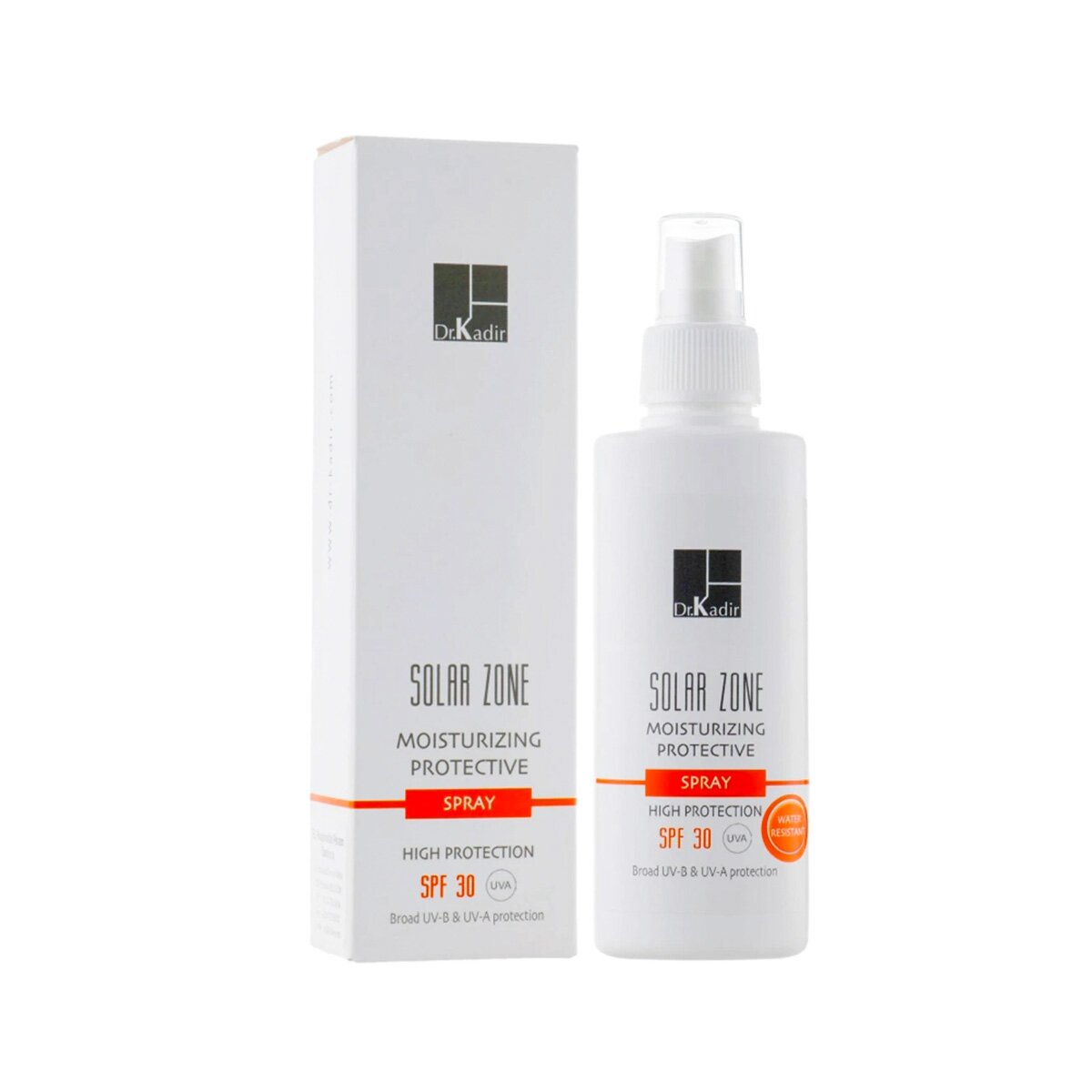 Dr. Kadir Solar Zone Moisturizing Protective Spray SPF 30 - Dermal ...